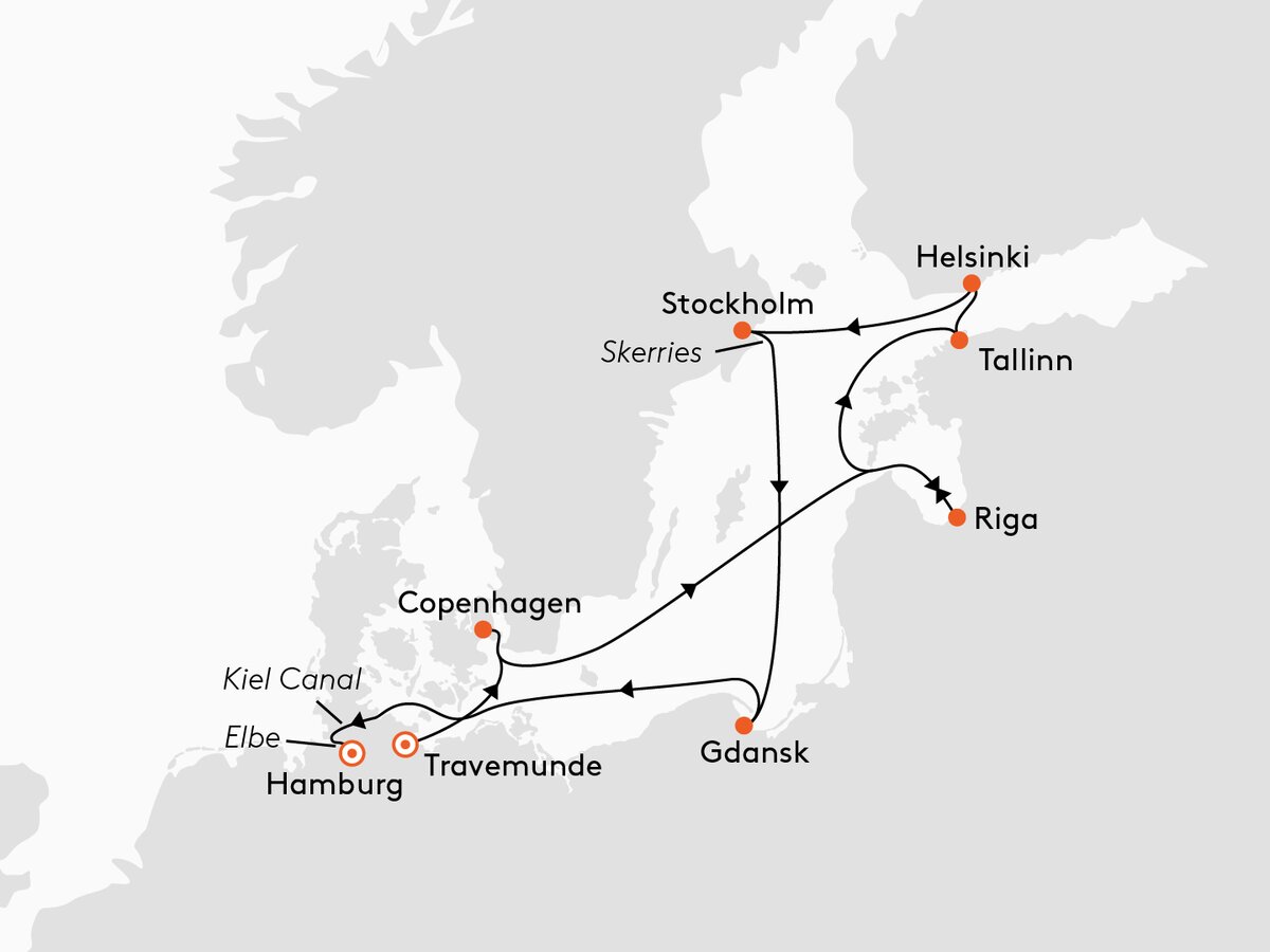 Baltic Sea cruises: discover enchanting cities & coasts | Hapag-Lloyd ...