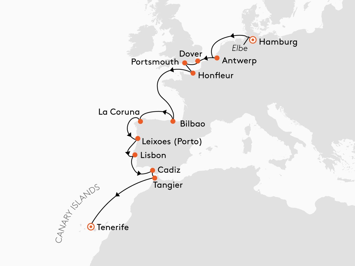 Exclusive North Sea cruises | Hapag-Lloyd Cruises