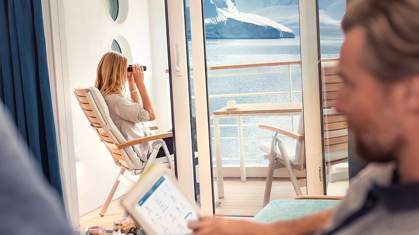 Cabins & suites of the HANSEATIC spirit | Hapag-Lloyd Cruises